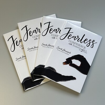 Lot of 4 Fearless Confidence w/ Essential Oils Books by Sarah Harnisch NEW | eBay