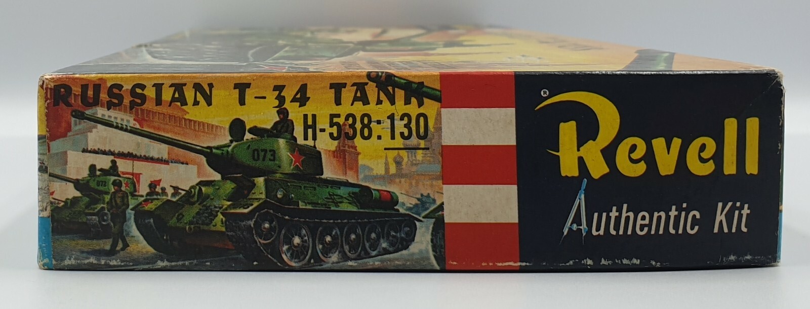 ARMY : VINTAGE RUSSIAN T-34 TANK MODEL KIT MADE BY REVELL IN 1958 | eBay UK