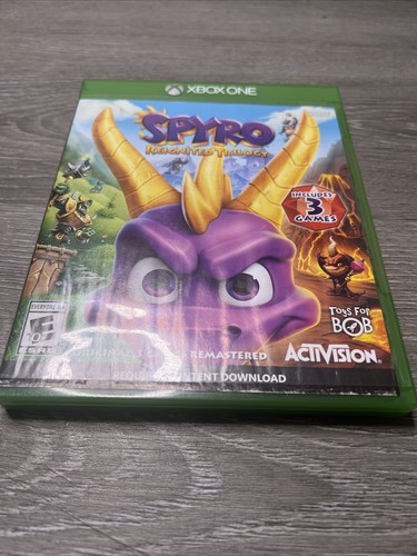 Spyro Reignited Trilogy - Microsoft Xbox One (Tested) 47875882423| eBay