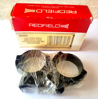 NOS Redfield 30mm Split High Mount Rings PN#522910 Fits USA & Similar ...