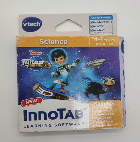 Vtech InnoTab Learning Software Miles From Tomorrowland Science Pre-K ...