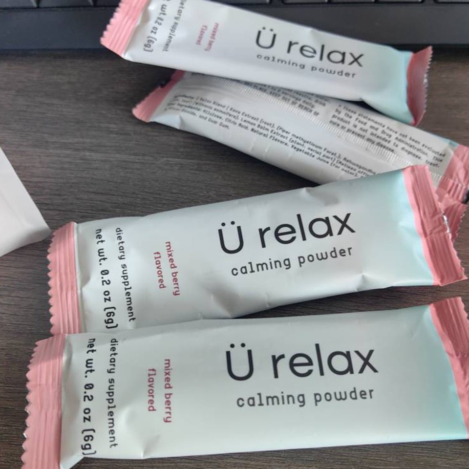 U Relax Calming Co - 15 Packets MIXED BERRY Flavor Brand New USA Free ...