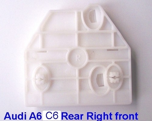 Audi A6 (C6) 2005-2011 Window Regulator Repair Clip (1x) REAR RIGHT ...