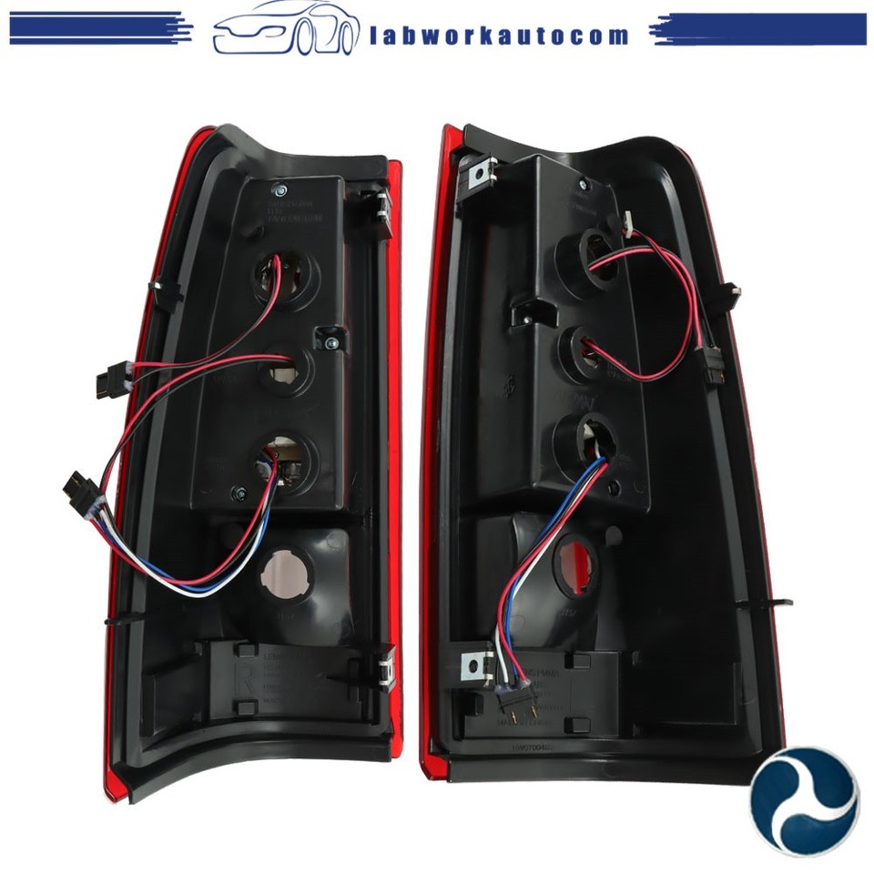 For Chevy Silverado 1500 2500 3500 2003-06 LED Tail Lights Red Rear ...