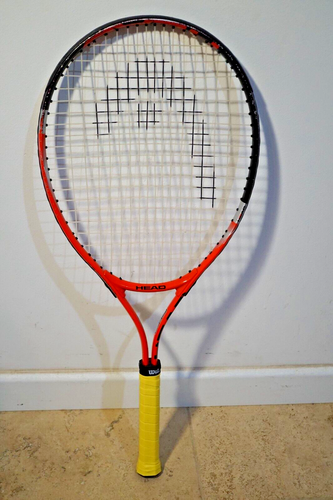 Head Radical Junior 25" Red Tennis Racket Junior Children New Grip Andy ...