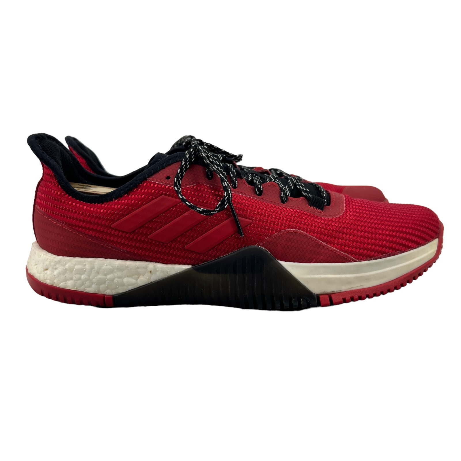 Adidas Training Shoes Men 10 Red Crazy Train Lightweight Athletic ...