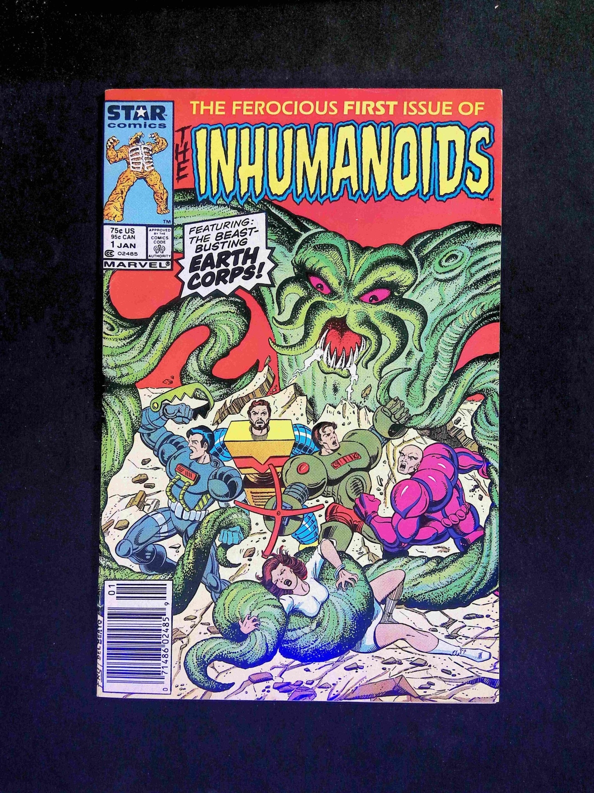 Inhumanoids #1 Marvel/Star Comics Comics 1987 FN/VF Newsstand | eBay