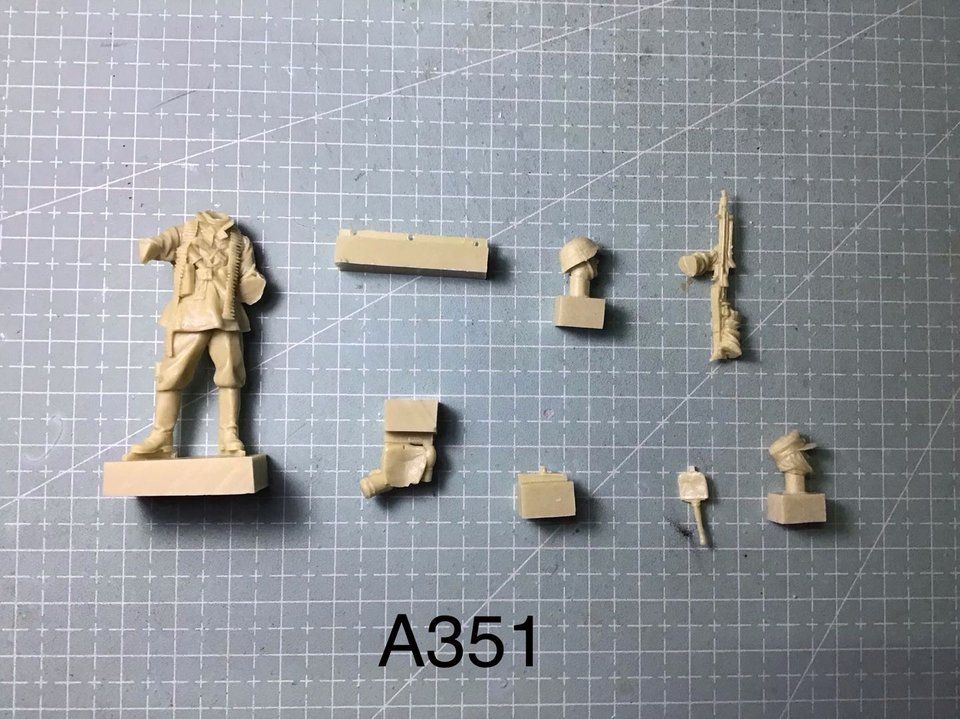 1/35 Resin German SS Soldier unpainted unassembled A351-12y | eBay
