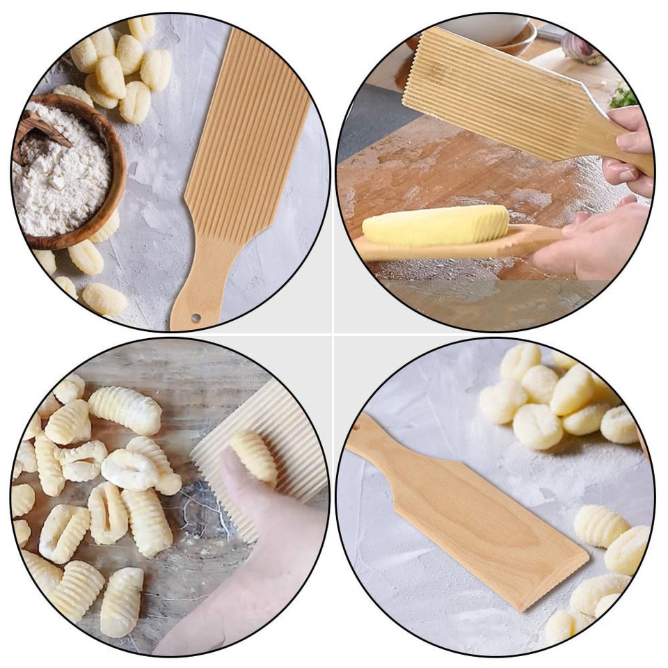 1 Set Pasta Board Homemade Pasta Tools Wood Pasta Board Gnocchi Board ...
