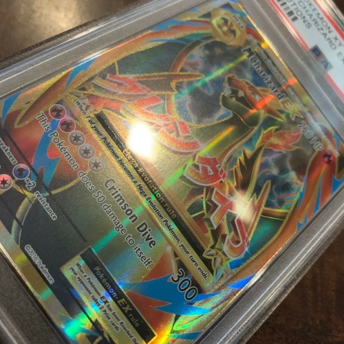 PSA 10 - No Texture Pokemon Mega M CHARIZARD EX - Evolutions - 101/108 ...