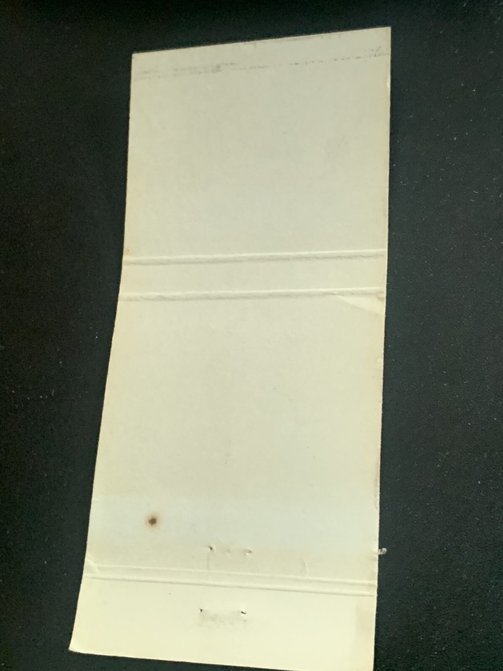 Vintage Colorado Matchbook: “Catacombs Restaurant Bar” Fort Collins ...