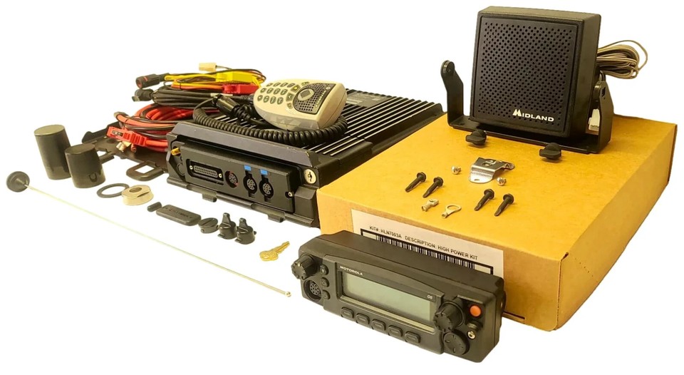 Motorola APX 7500 Multi-Band Mobile Radio VHF 7/800MHz 110W Remote ...
