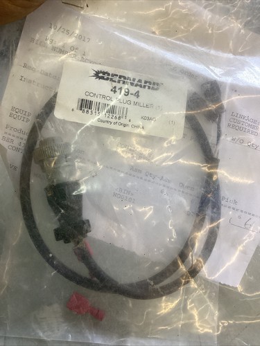 BERNARD 419-4 / 4194 Control Plug Miller MiG | eBay