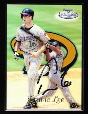 1999 Topps Gold Label Travis Lee Signed Autograph #84 Baseball Card | eBay