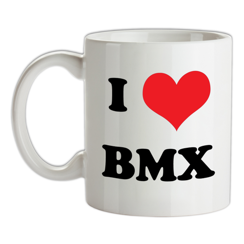 I Love BMX Mug - Cyling - Cycle - Motocross - Bike - Biking | eBay