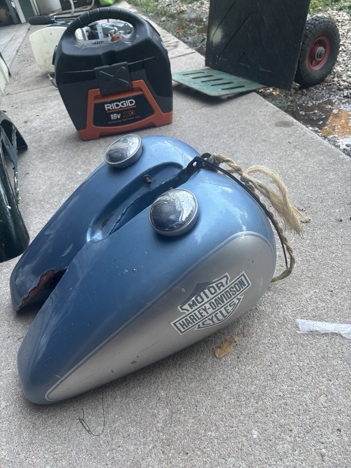 Harley Davidson Genuine Fuel Tank Pan Knuckle Shovel Chopper Bobber | eBay