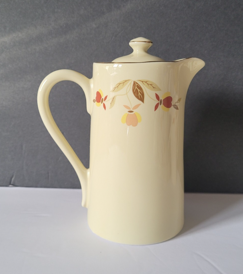 JEWEL TEA AUTUMN LEAF SAINT LOUIS CHOCOLATE POT HALL CHINA | eBay UK