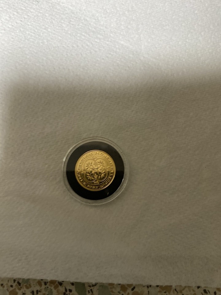 Edward The 111 Double 22 Carat Gold Leopard In Mint Condition With ...