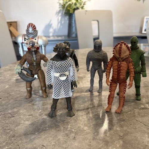 Doctor Who Classic Who Action Figures Bundle Of 7 Sea Devil, Zygon, Ice ...