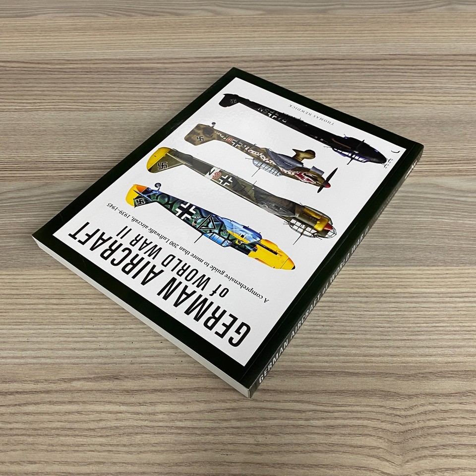 GERMAN AIRCRAFT OF WORLD WAR II WWII LUFTWAFFE PAPERBACK REFERENCE BOOK ...