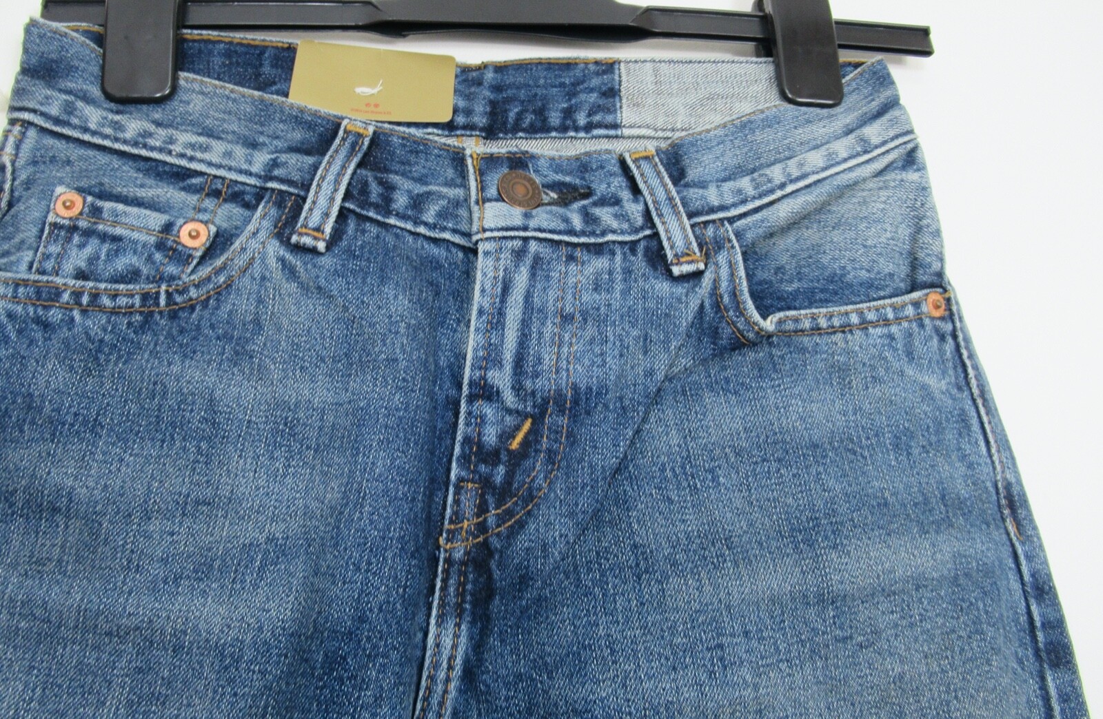 Levis 505-0217 LVC Women's Jeans Patched Big E Blue Denim Size 25 | eBay UK