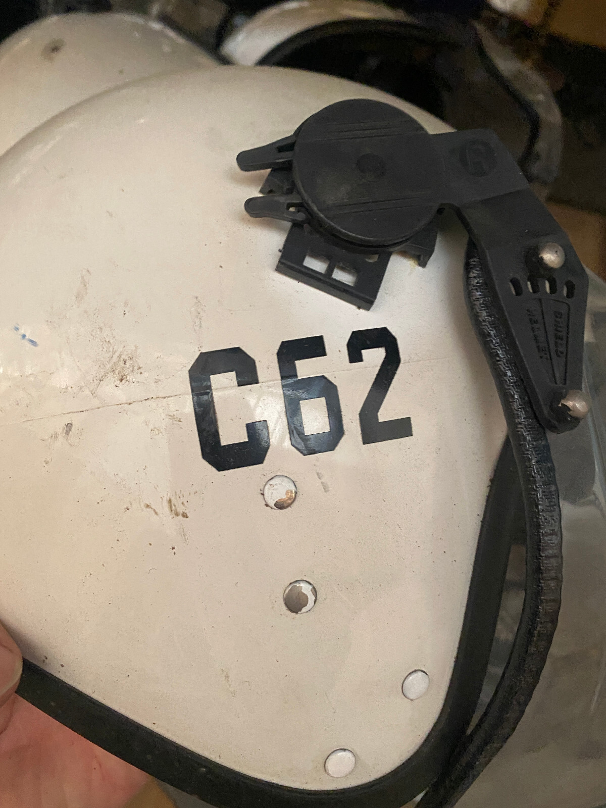 SAAB Space: Above and Beyond 1996 Screen Used Tellus C62 Helmet | eBay