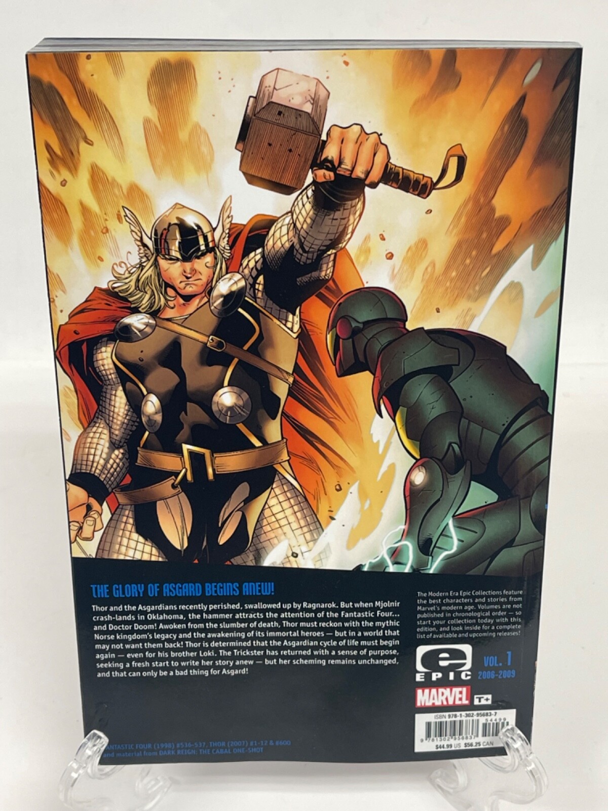 THOR Modern Era Epic Collection Vol 1 Reborn From Ragnarok Marvel TPB ...