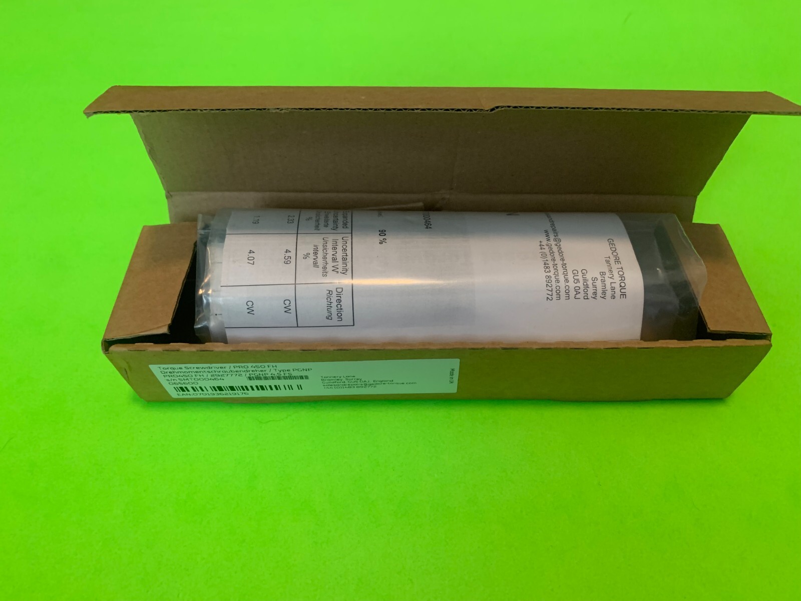 SCREWDRIVER PRO 450 FH TORQUE, 0.5 TO 4.5N-M, NEW!! | eBay