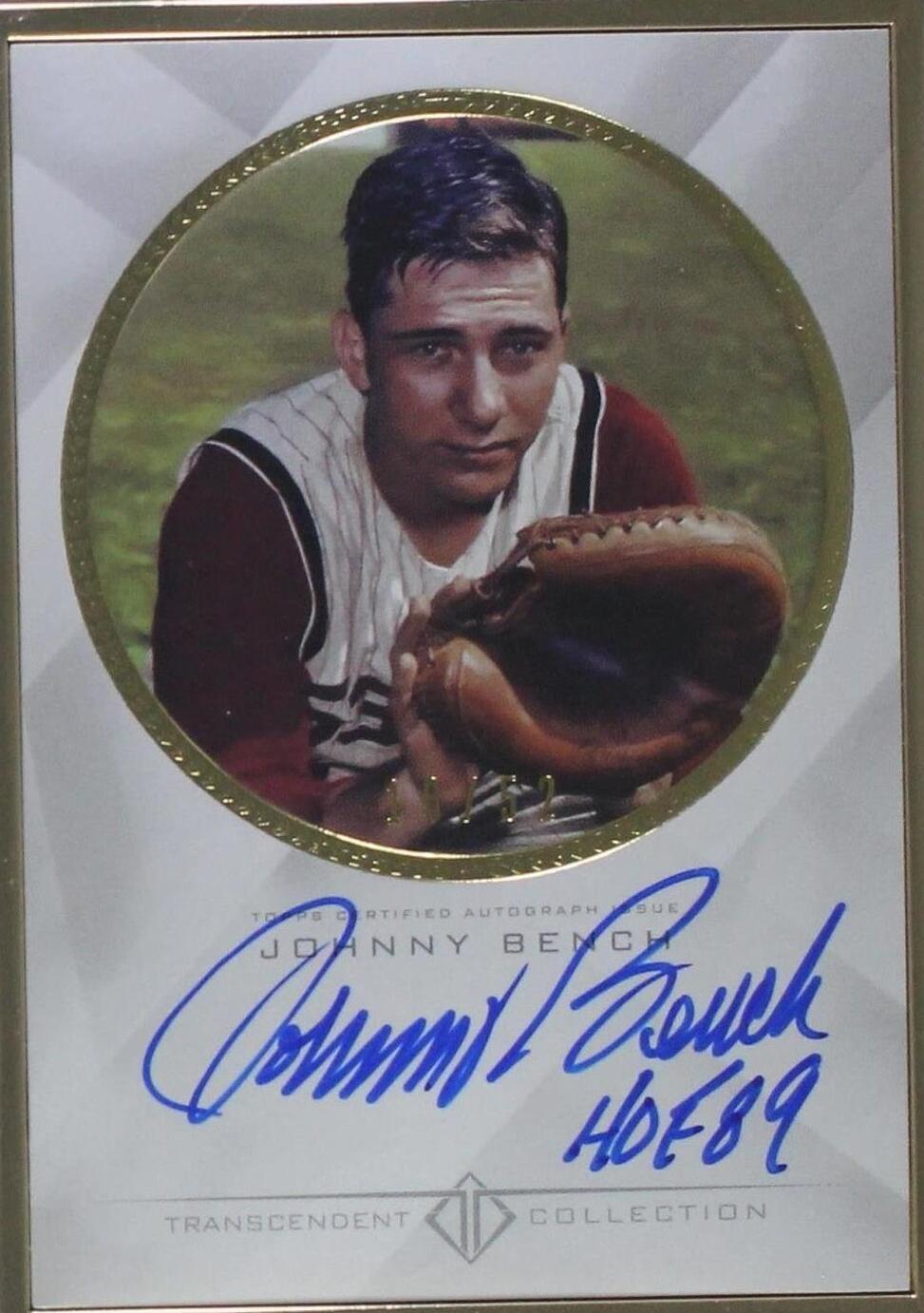 2016 Topps Transcendent - Transcendent Collection Autographs Johnny ...