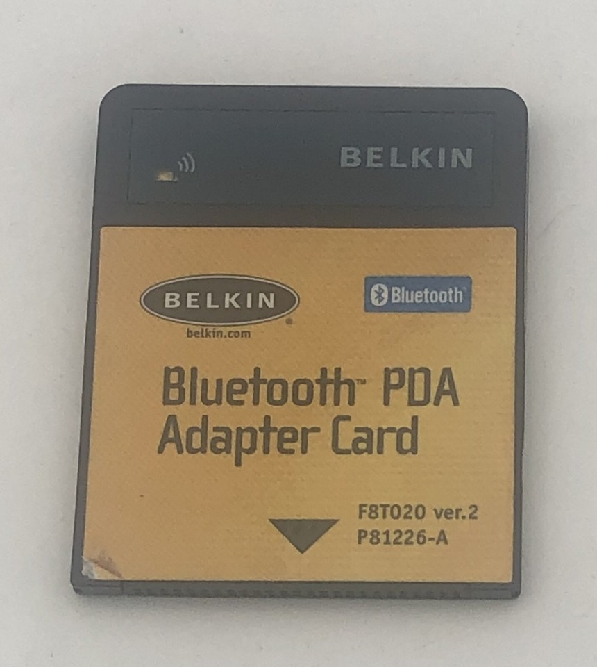 Belkin Bluetooth PDA CF PC PCMCIA Adapter Card F8T020 Only | eBay