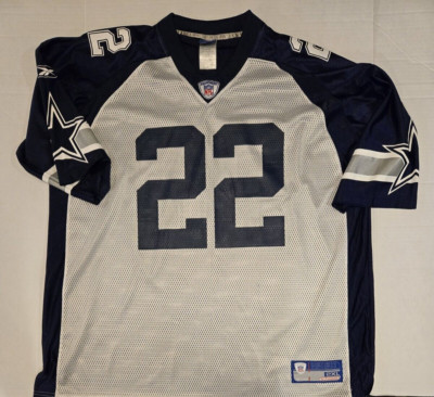 NFL Dallas Cowboys Emmit Smith Reebok Jersey Size 2XL Blue/White | eBay