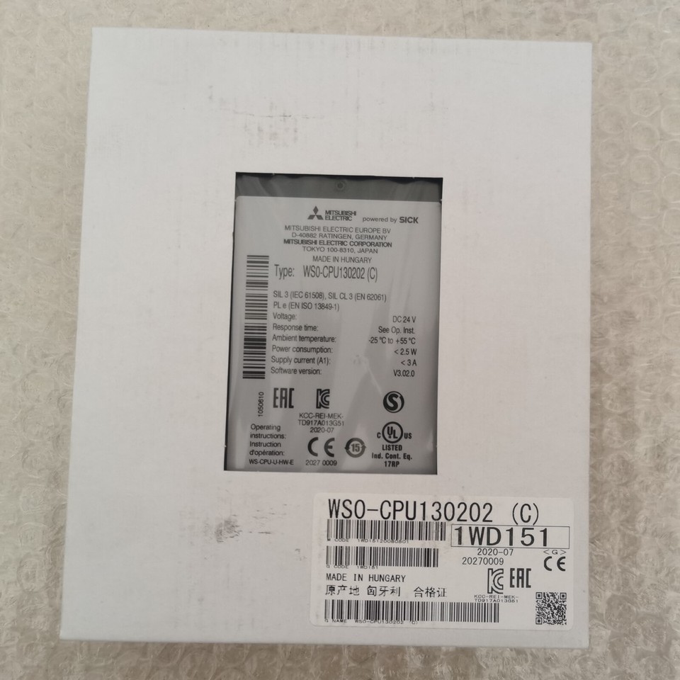 1PC New Mitsubishi WS0-CPU130202 WS0-CPU130202 safety relay SHIP FREE ...