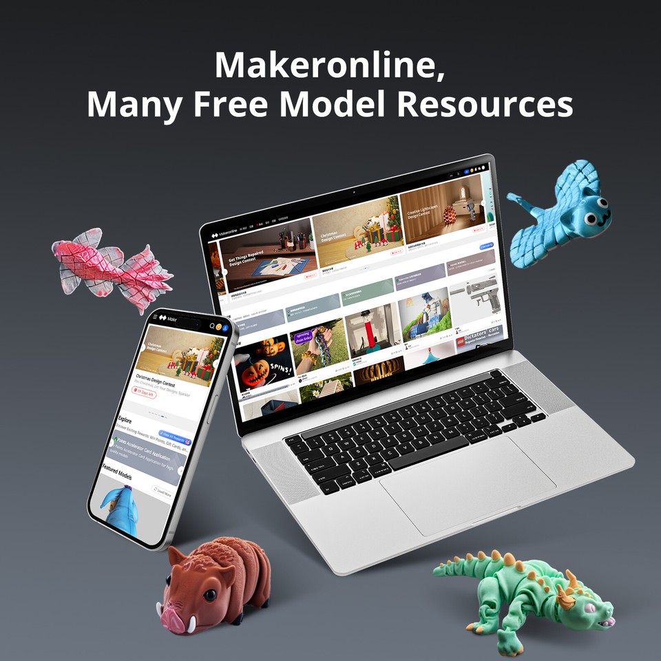 ANYCUBIC Kobra S1 Combo Core XY 3D Printer 600mm/s Multicolor Print 320 ...