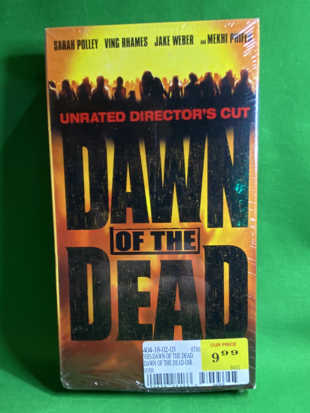 Dawn of the Dead (2004) Unrated Director's Cut (Brand New Sealed) VHS ...