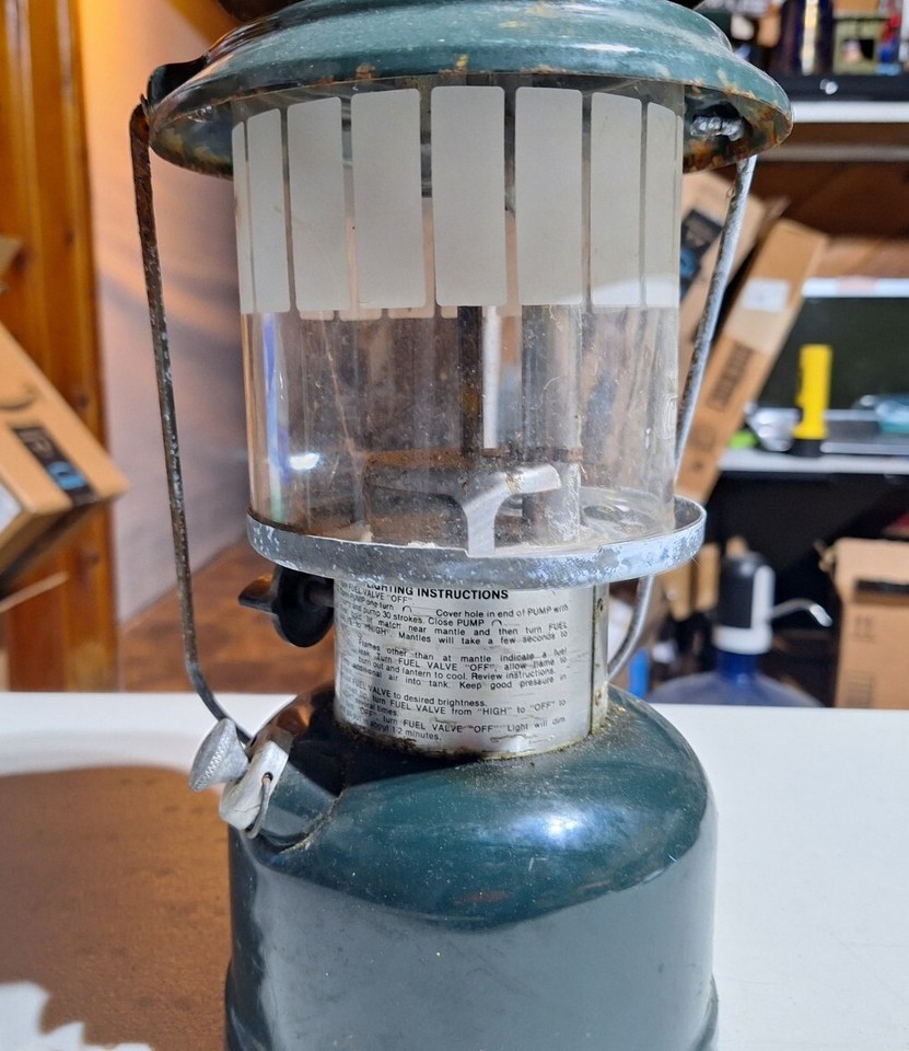 Coleman Model 288, CL2, Adjustable Gas Lantern USA | eBay