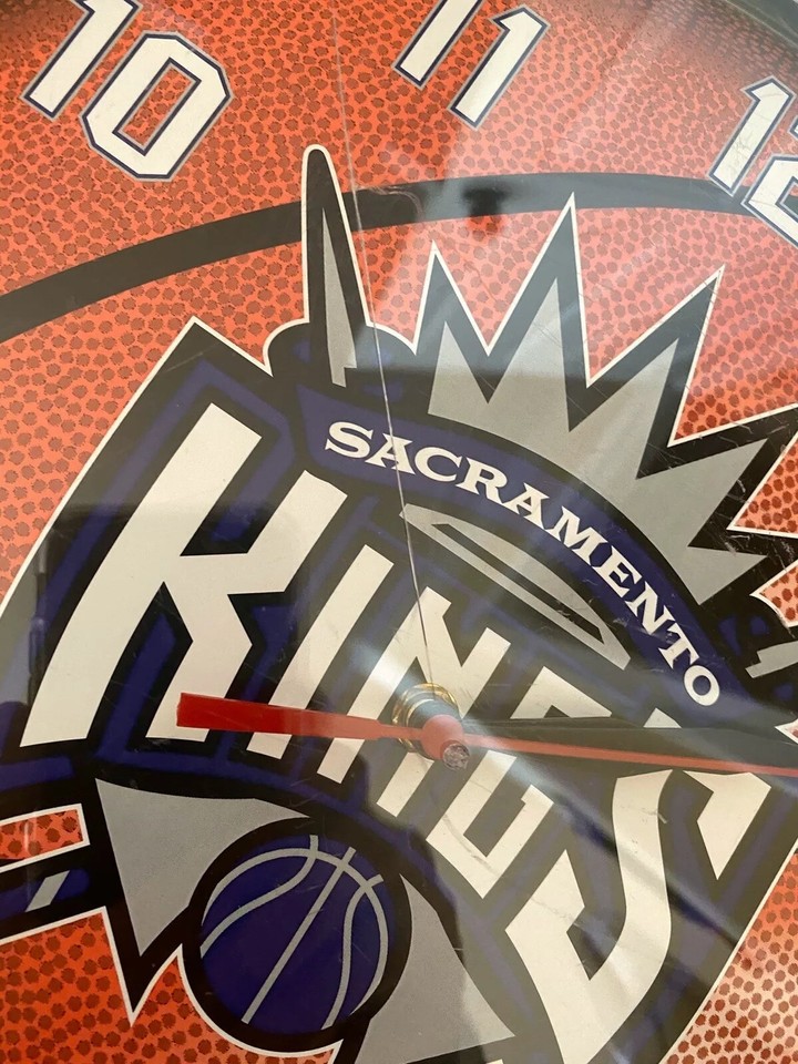 Sacramento Kings WinCraft VINTAGE 14” Wall Clock - Battery operated 2000’s Era | eBay