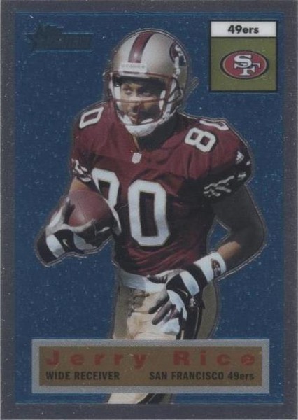 2001 Topps Heritage - Chrome #17 Jerry Rice /556 for sale online | eBay