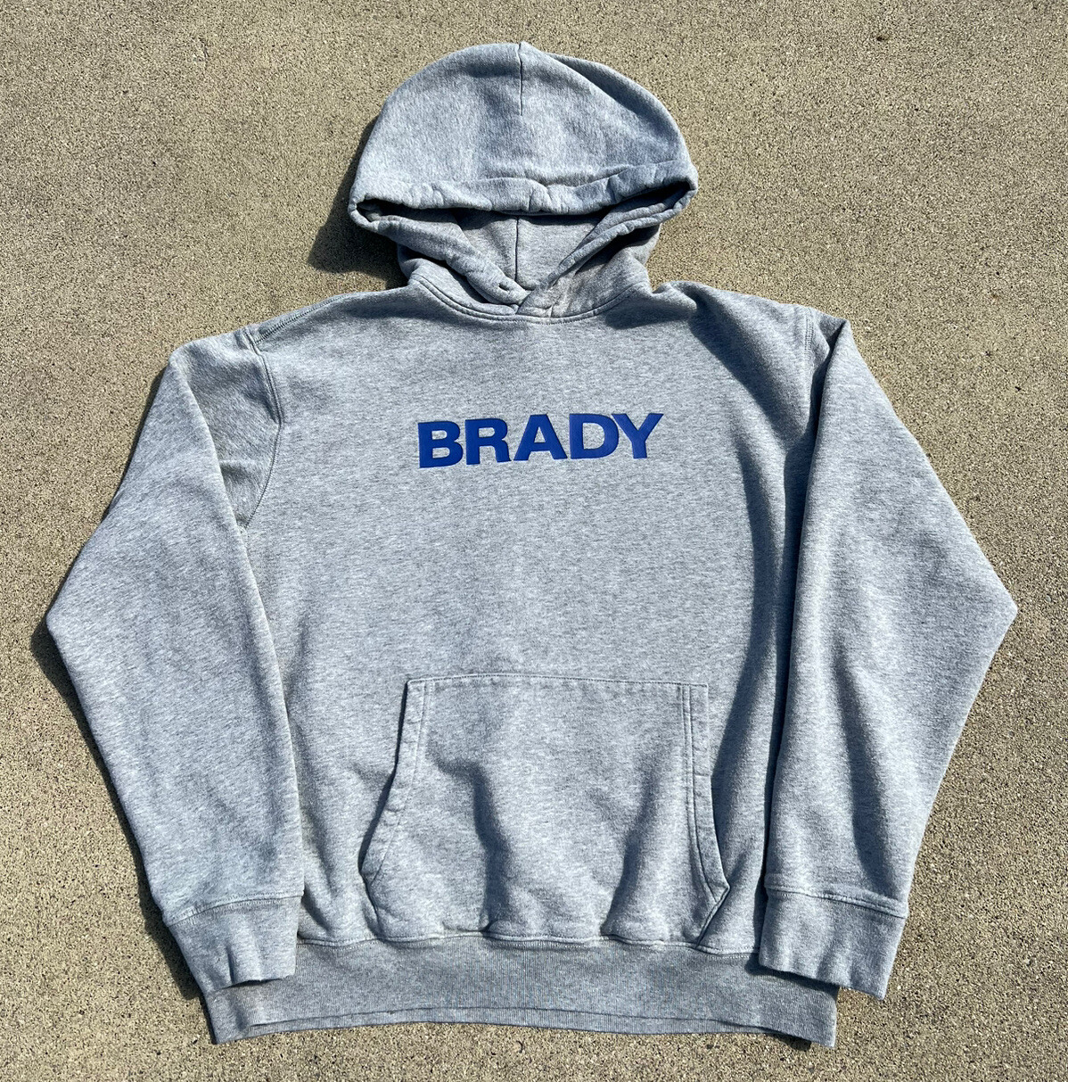 Mens Brady Live Collection Spellout Logo Pullover Hoo… - Gem