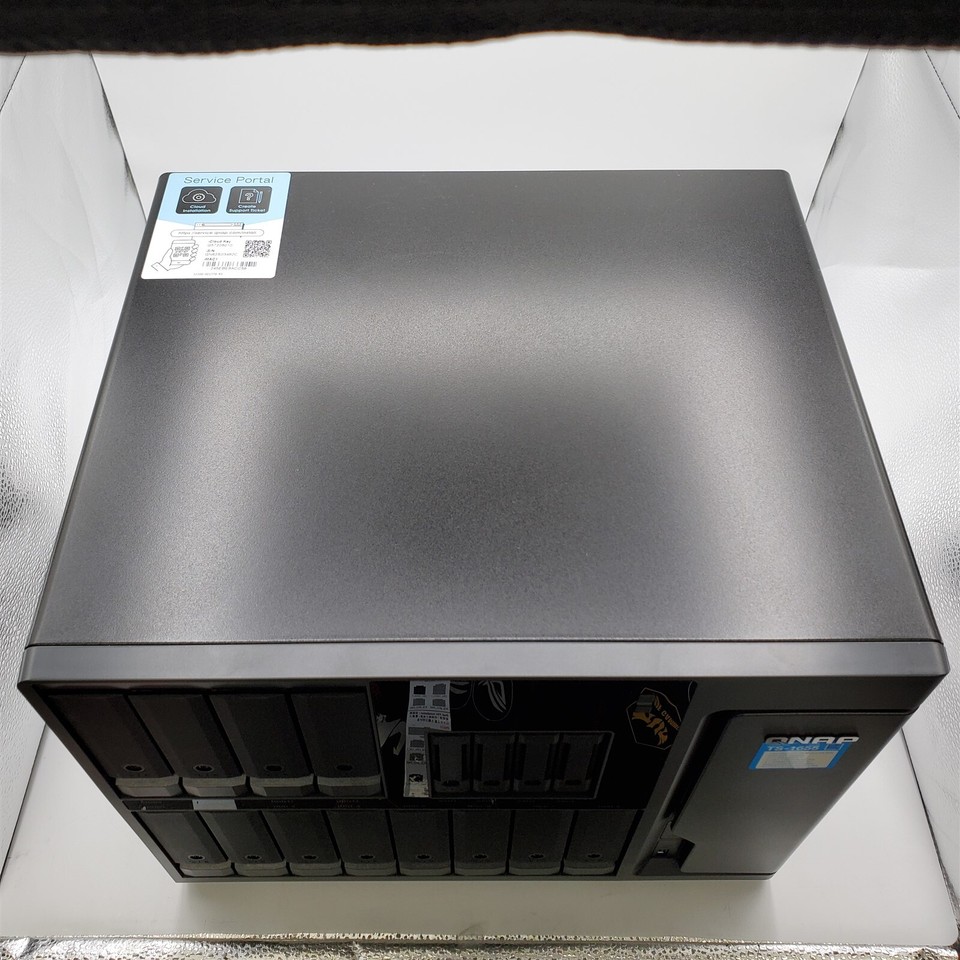 QNAP TS-1655-8G-US 16 Bay high Performance and high-Capacity Hybrid NAS ...