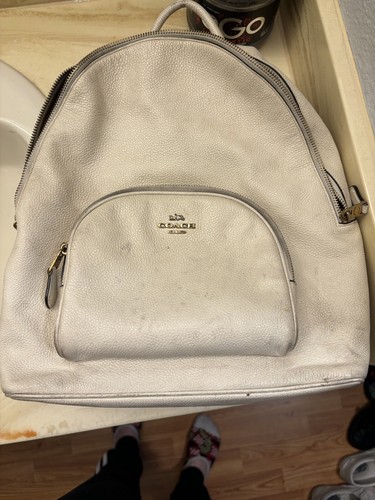 white backpack - Gem