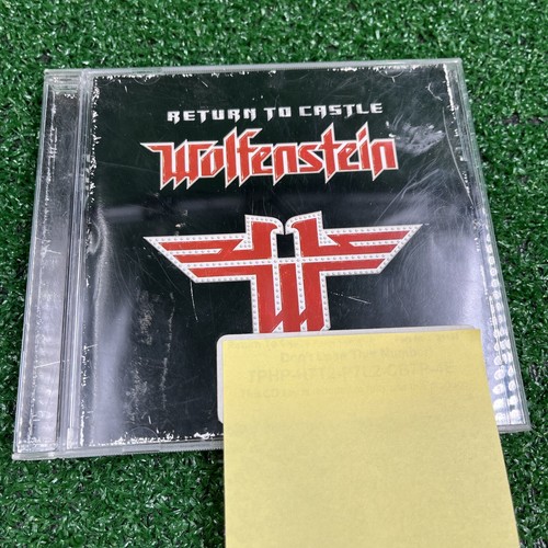 Return to Castle Wolfenstein PC Game CD-ROM | eBay