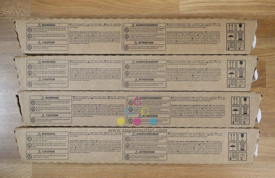 NEW Genuine Ricoh IMC4500/C6000 CMYK Toner Set 842279,842280,842281 ...