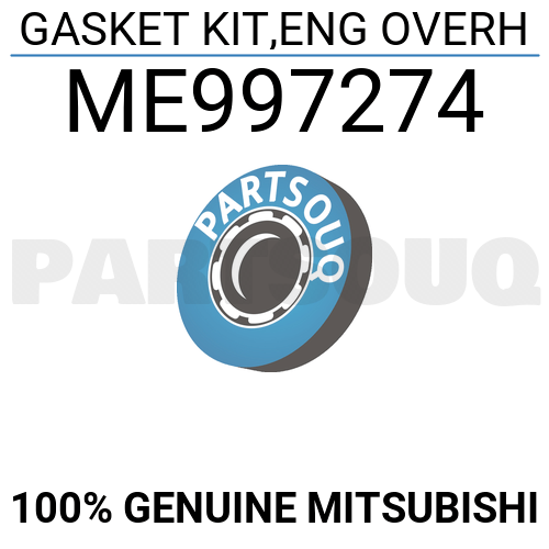 ME997274 Mitsubishi Gasket kiteng overh ME997274 Genuine OEM Part for ...
