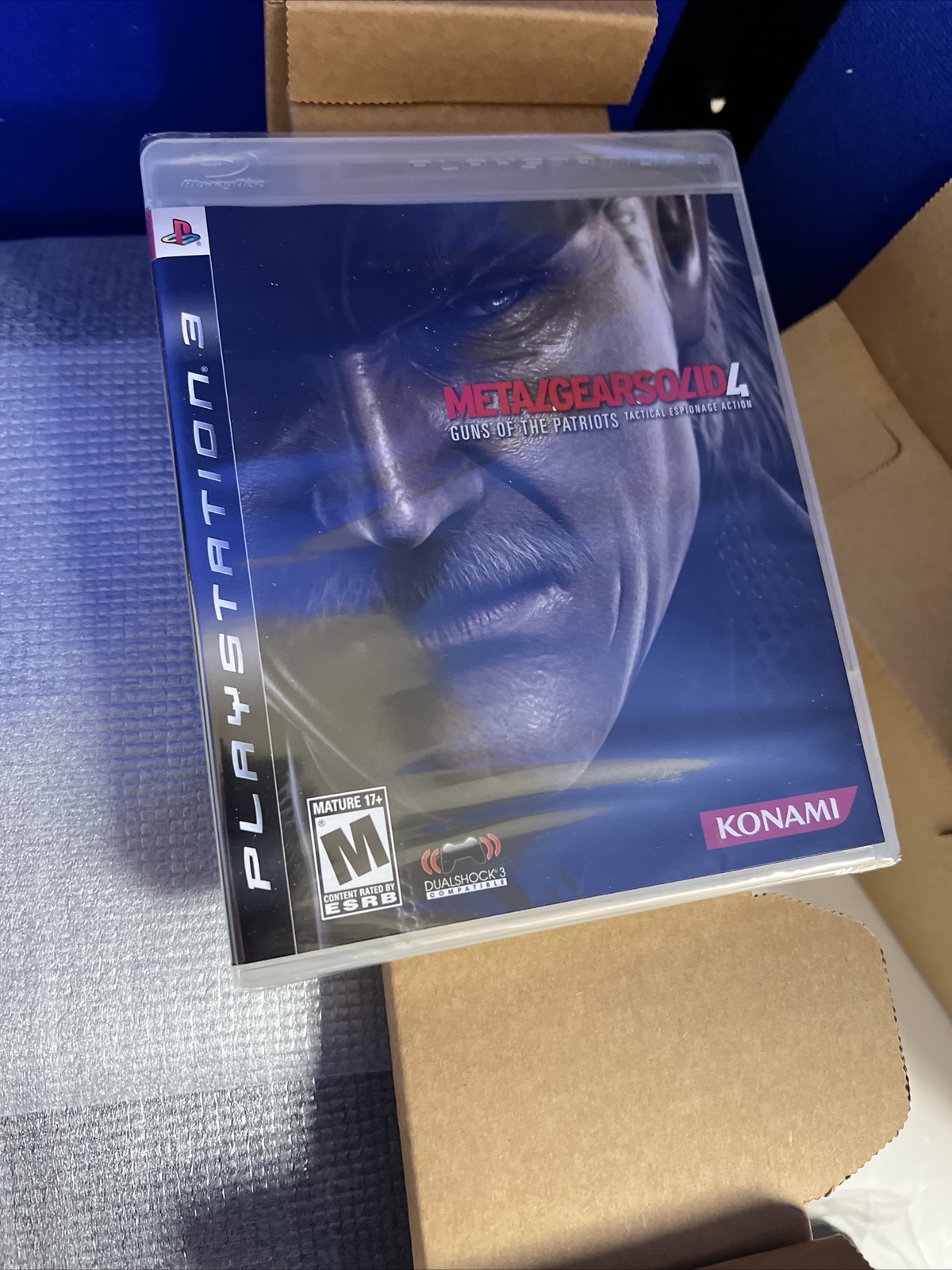 Sony PlayStation 3 80GB PS3 Console Metal Gear Solid 4 Bundle NEW RARE ...