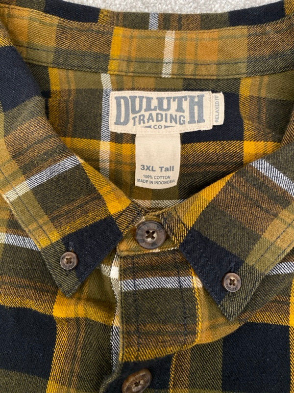 Duluth Trading 52007 Free Swingin' Mens 3XL Long Sleeve Duluth Trading 52007 Free Swingin' Mens 3XL Long Sleeve