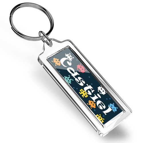 Castiel Name Retro Gamer Keyring #126771 7626028561663 | eBay Australia