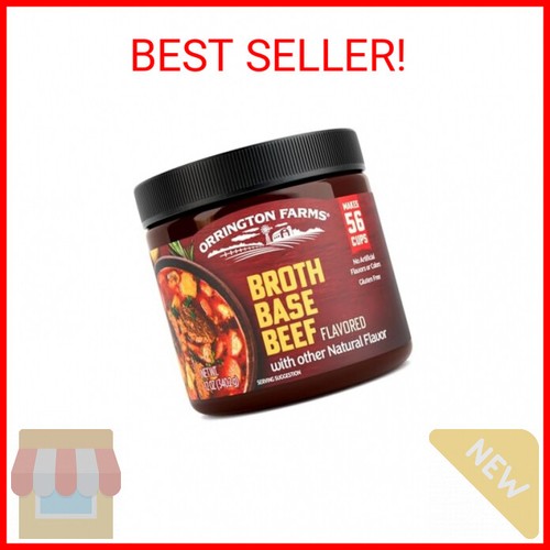Orrington Farms Beef Flavored Broth Base & Seasoning, 12 Ounce | eBay
