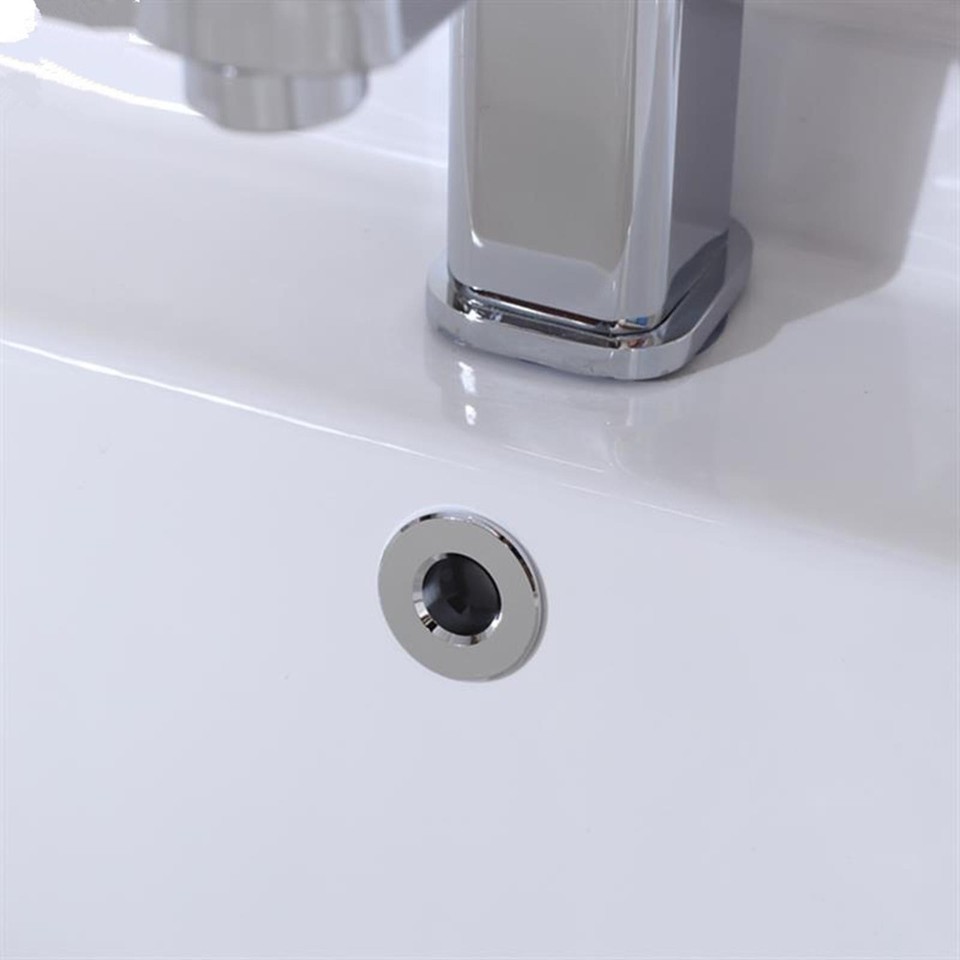 1Pc Bathroom Basin Faucet Sink Overflow Cover Brass Ring Insert Hole ...
