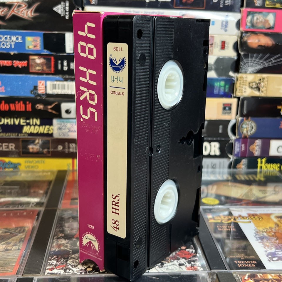 48 Hrs / Another 48 Hours VHS Lot Tested Eddie Murphy Nick Nolte Action ...