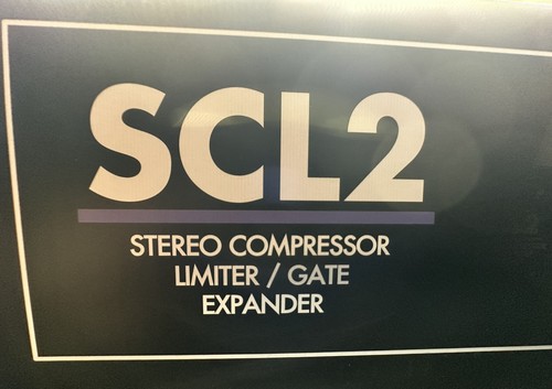 SCL2 Dual/Stereo Compressor/Limiter Expander/Gate, Black (SCL-2) | eBay